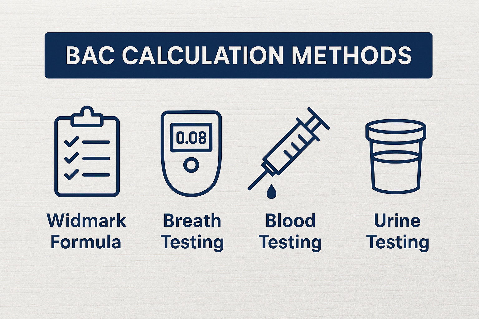 BAC Calculation Methods - MD Drunk Driving Laws